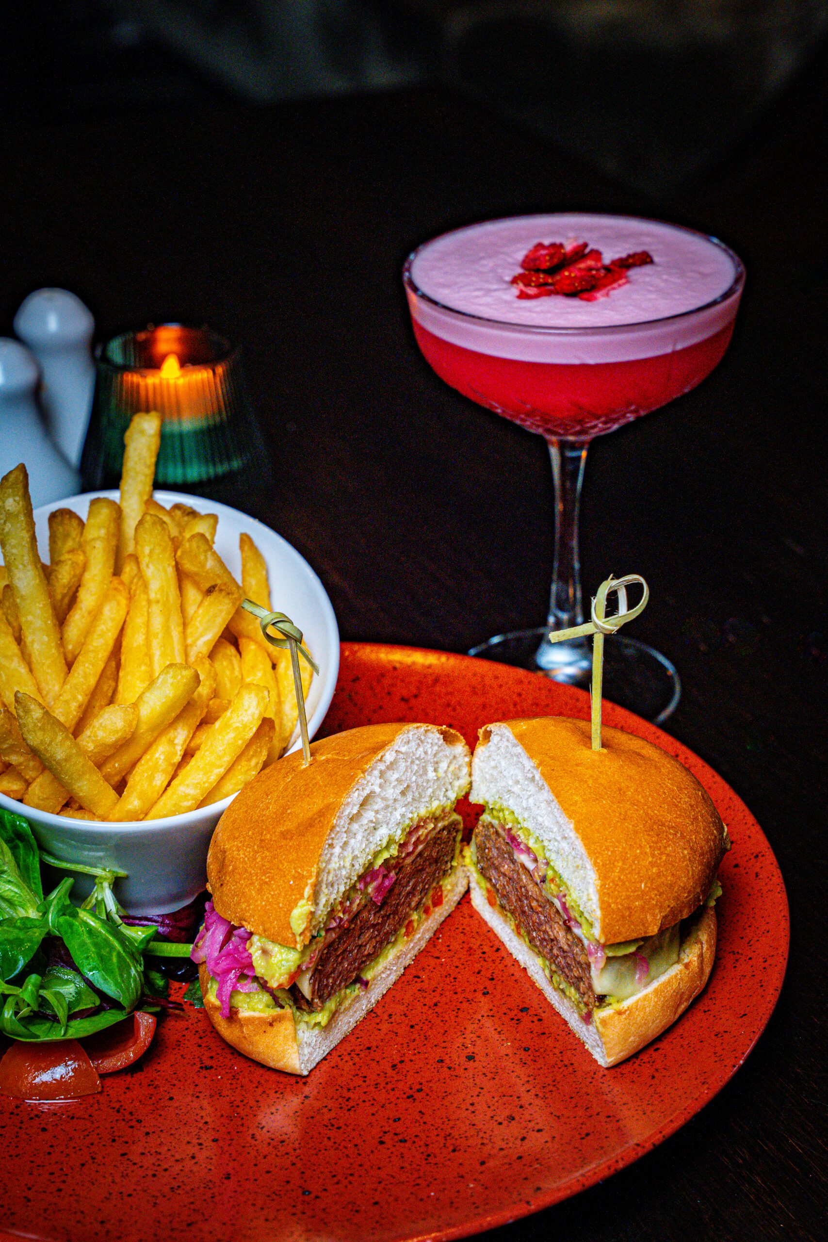 Moroccon Spiced Vegan Burger - Marco Polo