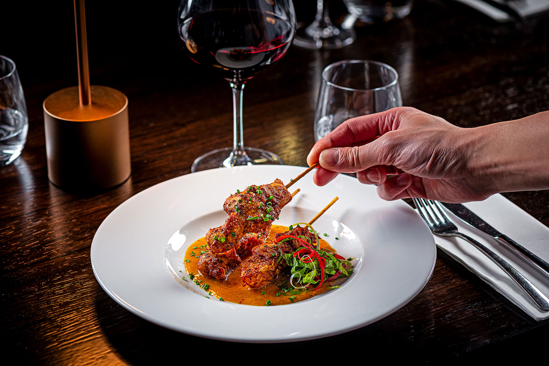 Tender Chicken with Satay Sauce (Lunch) - Marco Polo